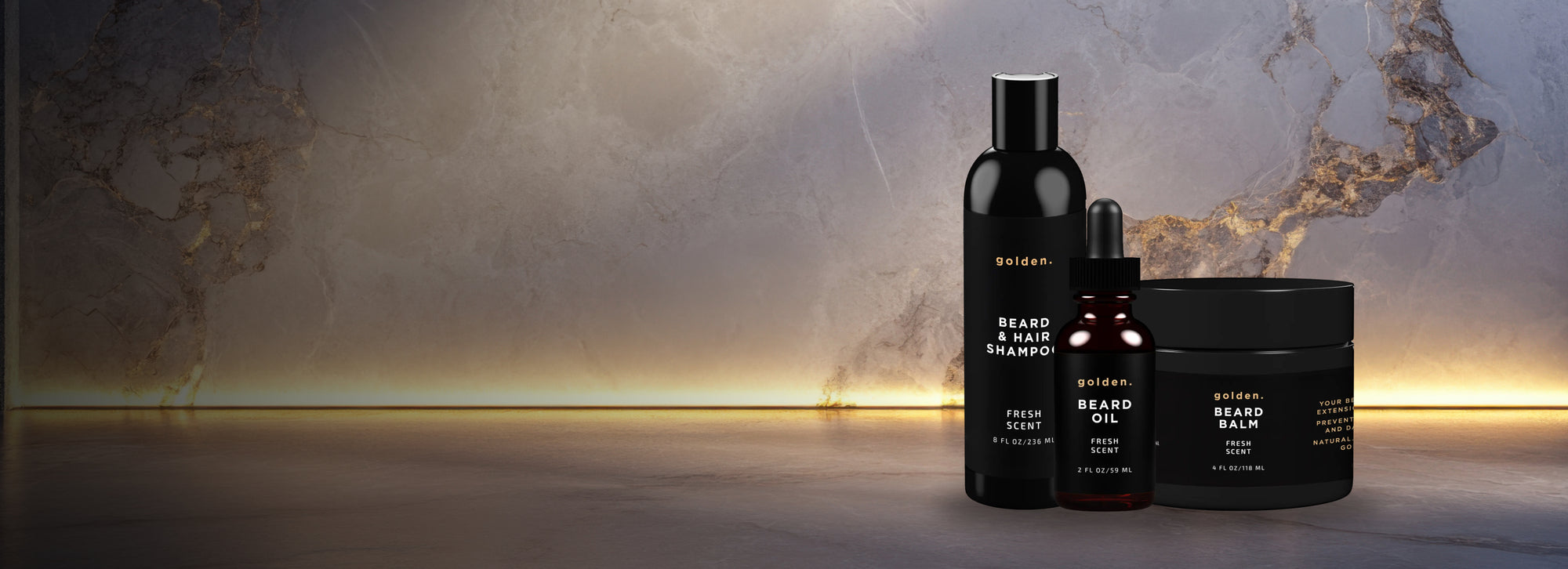 Golden Grooming | All-Natural Beard Grooming Products