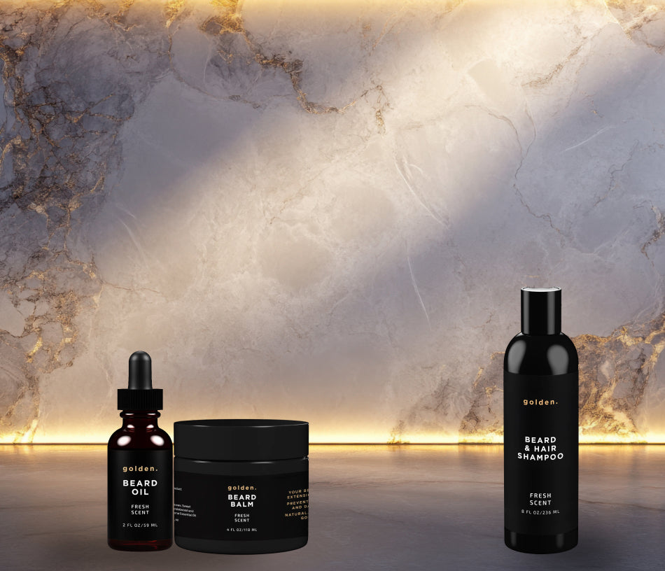 Golden Grooming | All-Natural Beard Grooming Products