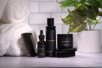 Golden Grooming | All-Natural Beard Grooming Products