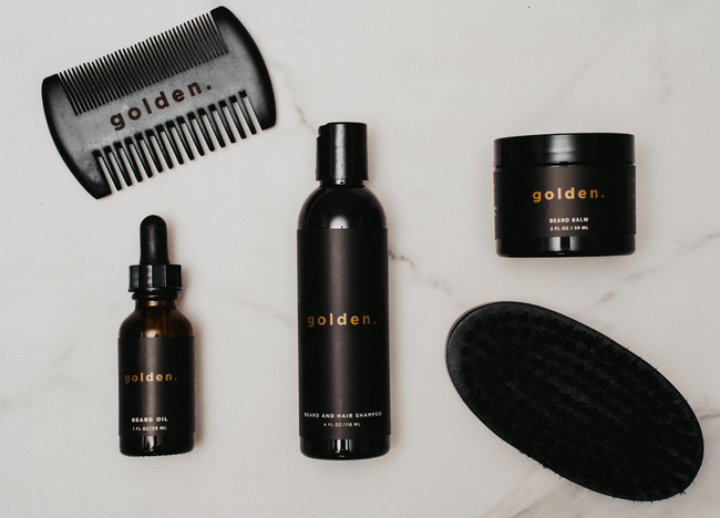 Golden Grooming | All-Natural Beard Grooming Products